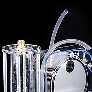 Electrolysis Water Machine Dry Hydrogen & Oxygen Generator Water Welder Dry Type Oxyhydrogen Generator Stainless Steel 200W