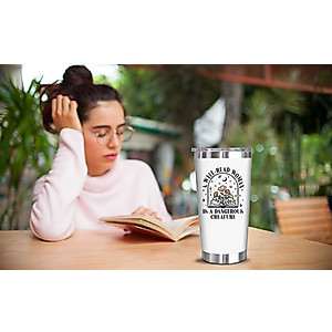 NewEleven Christmas Gifts For Book Lovers - Book Lovers Gifts For Women - Bookish Gifts For Readers, Librarians, Bookaholics, Bookworms - Birthday Gifts For Women, Her, Best Friend – 20 Oz Tumbler