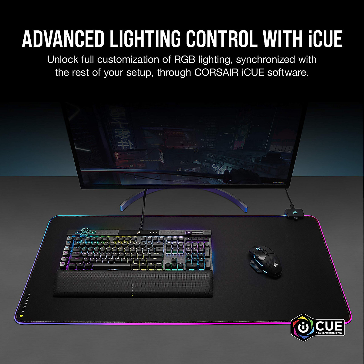 Corsair MM700 RGB Extended Cloth Gaming Mouse Pad