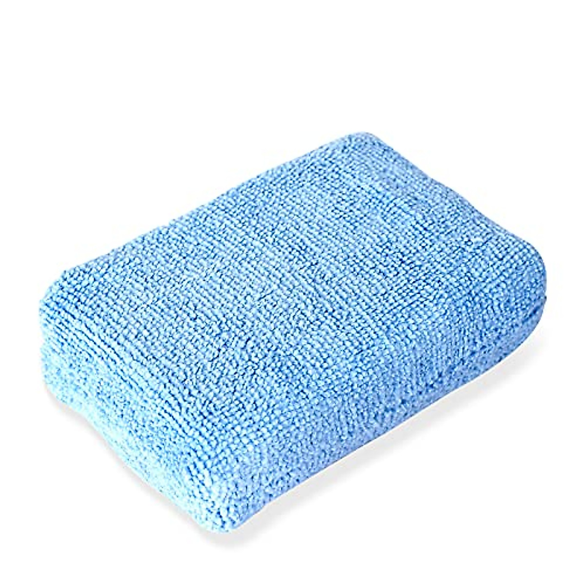 Carkio Car Wash Microfiber Sponges Block House Clean Sponge 5 inch Round Microfiber Waxing Sponge Car Cleaning Kit Pad (10pcs)