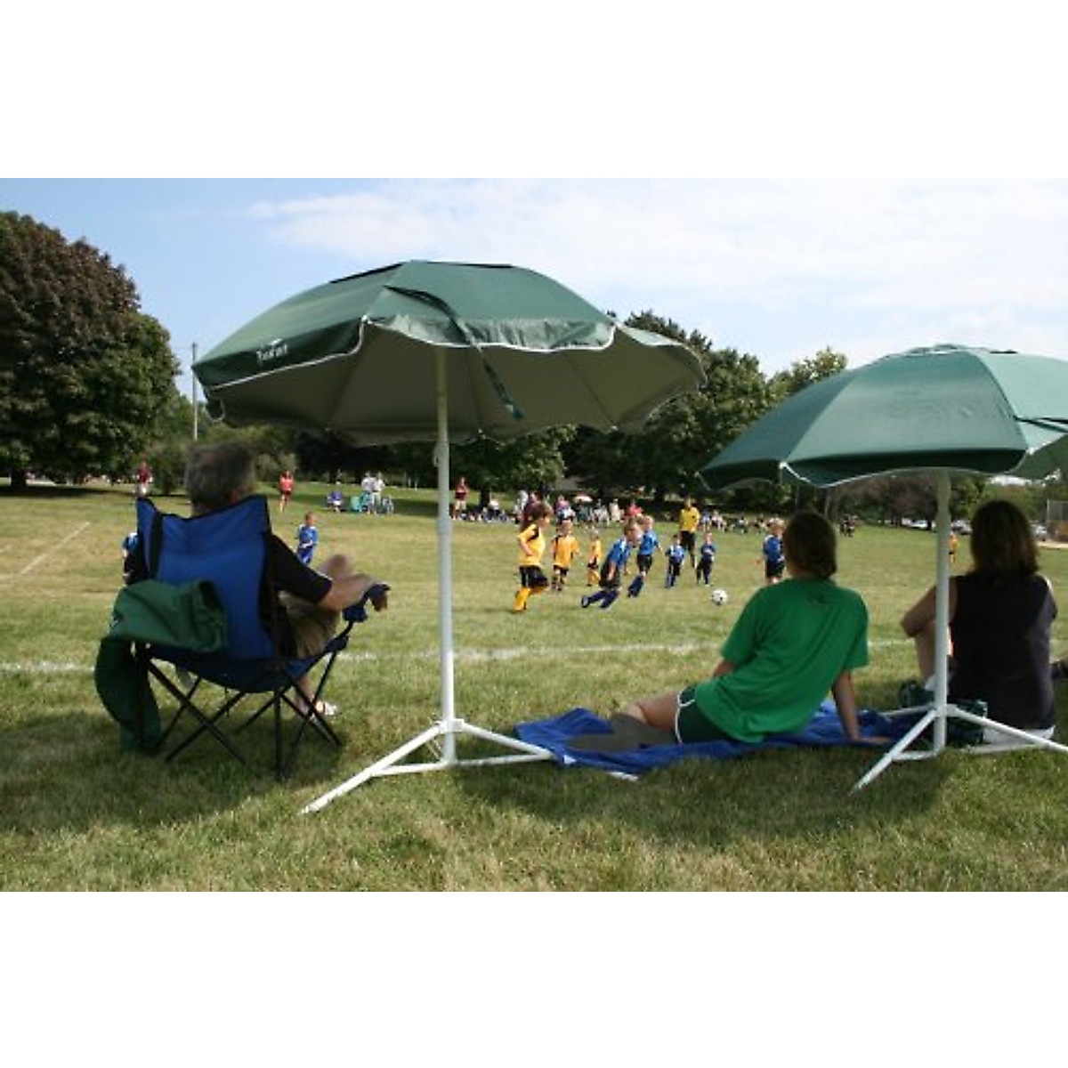 JoeShade, Portable Sun Shade Umbrella, Sunshade Umbrella, Sports Umbrella, Blue