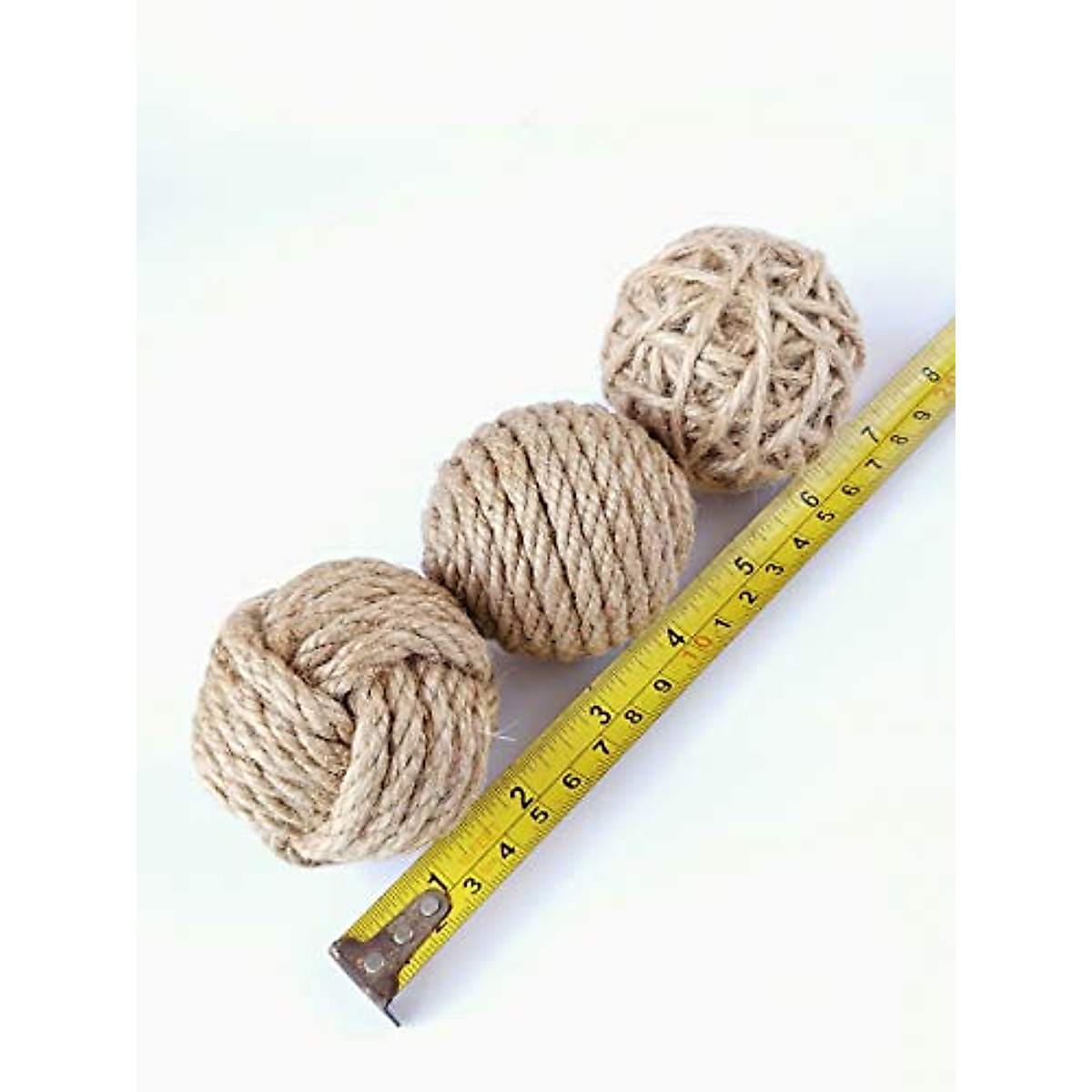 Elkpruu Orbs Decorative Balls Set of 8 for bowls, Perfect Decorative Balls of Vase Filler for Farmehouse Christmas Ornaments 2020