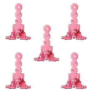 Knitting Machine Accessories, PlasticTensioners Adapters Knitting Tension Control Plastic Knitting Tensionerknitting Machine Parts, Replacement Parts for Stable Knitting Tension Adapter（5Pcs）