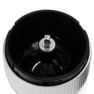 Coffee Bean Grinder, Dry Wet Dual Use Practical 200ml Compartment Capacity Powder Coffee Grinder for Office