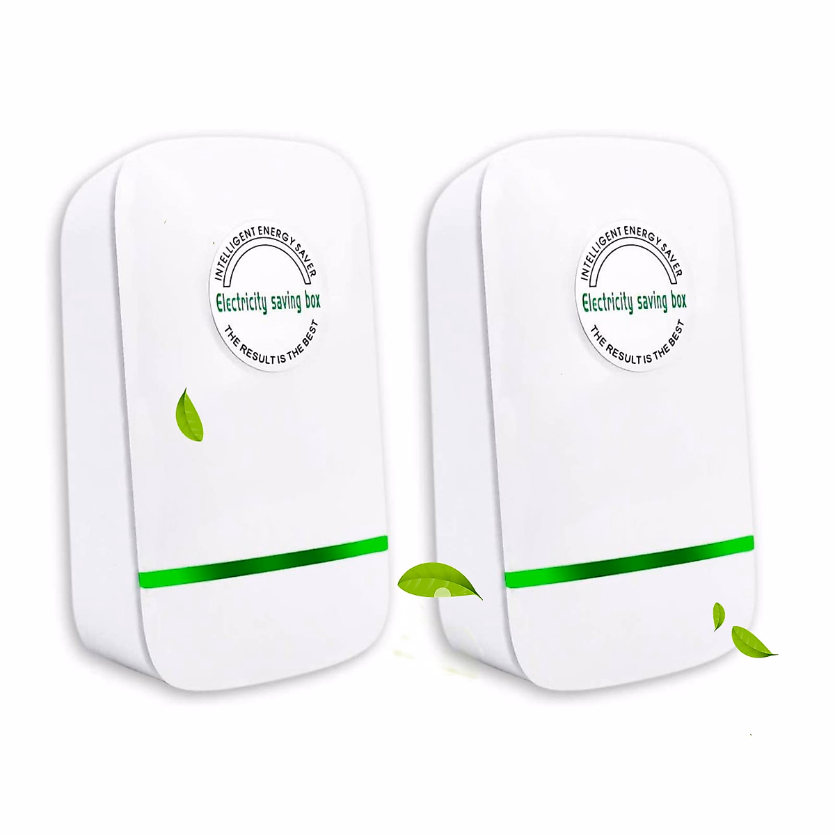 Esaver Watt, 2Pack Esaverwatt Energy Saving Device, Upgrade Pro Power Saver, Electricity Saving Box, Smart Electricity Saving Device for Household, Office Market, US Plug, Reduce Electric 30KW
