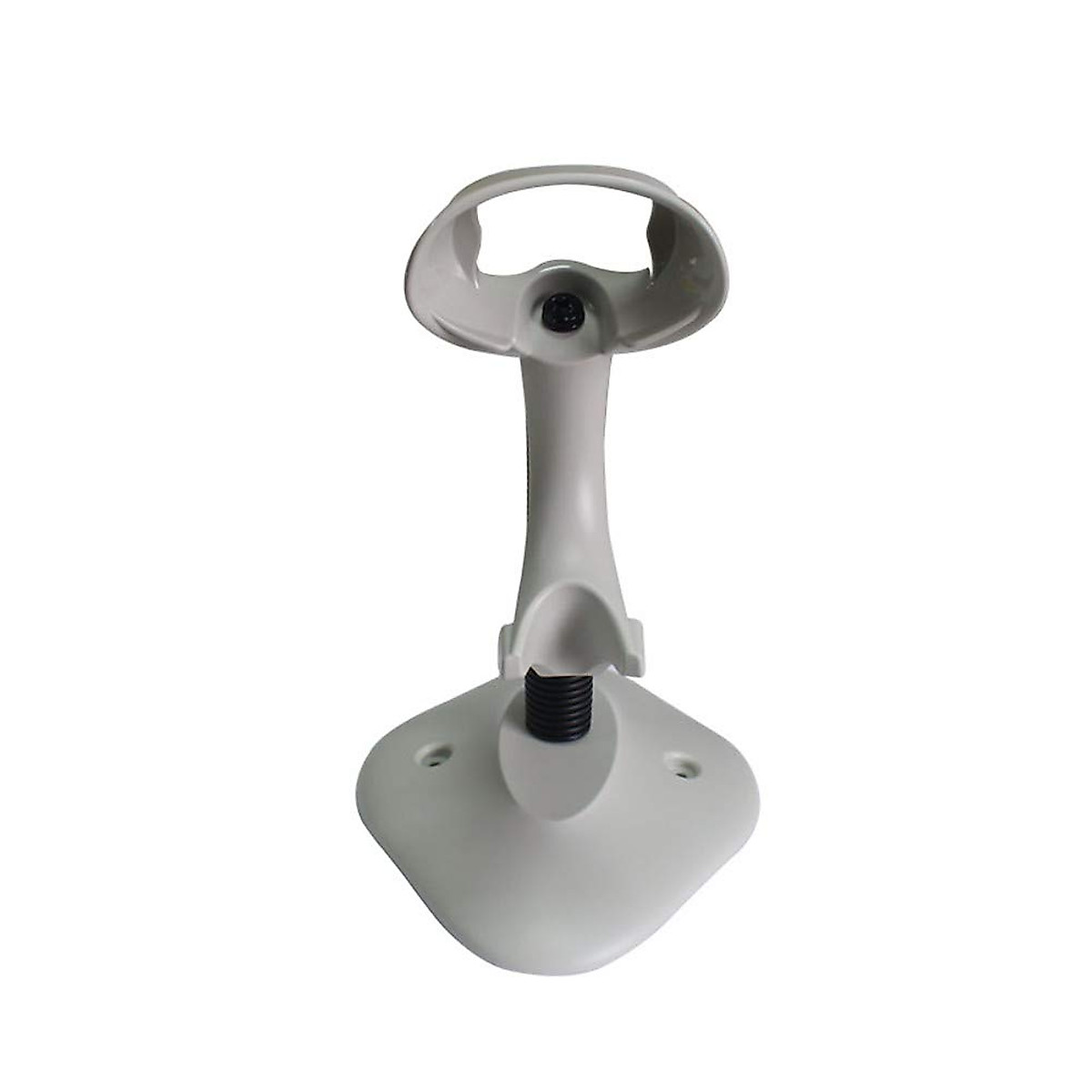 Adjustable Gooseneck Stand Holder for Motorola Symbol LS2208 LS2208AP Barcode Scanner Reader 20-61019-02R (White)