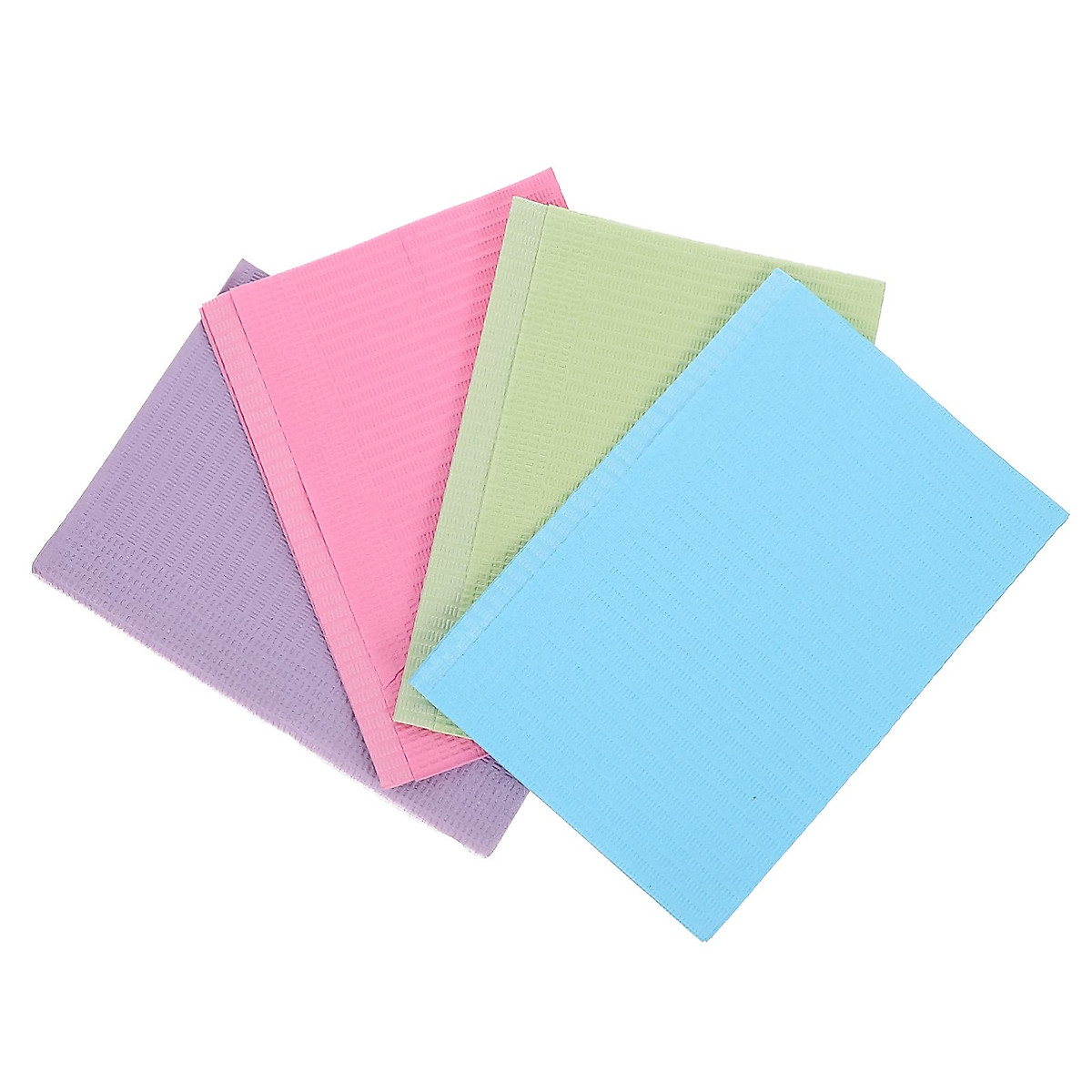 Ciieeo 40pcs Dental Drapes Bibs Medical Tray Cover Eyelash Extension Supplies Microblading Supplies Dental Napkins Nail Tech Must Haves Protection Tablecloth Wood Pulp Paper