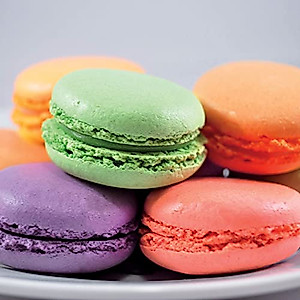 Silikomart 23.041.00.0065 Mac 01 Carpet for Making 48 Silicone Macaroons 2 x 18.5 x 37 cm, Red