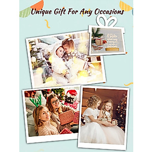 Ammonite Sister 3D Lamp Night Light Warm White Wooden Base Lamps Funny Birthday Gift, Galentine's Day Thanksgiving Gift