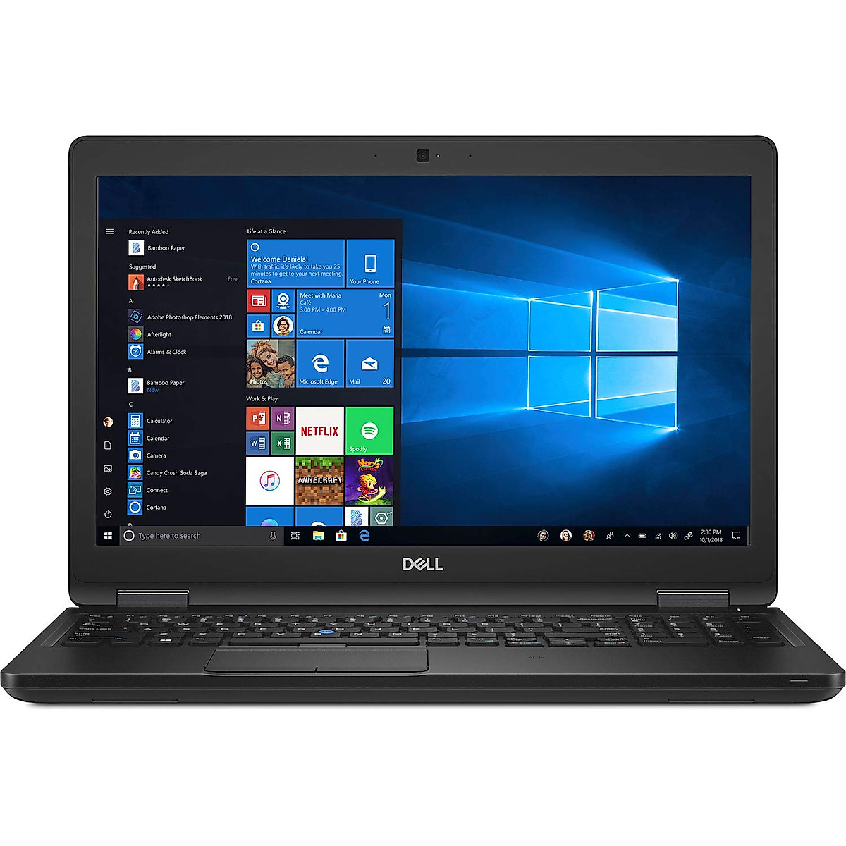Dell Precision 3530 - i5-8300H - 15.6 FHD - 8GB - 256GB SSD - NV-4GB (P600) - Windows 10 (Renewed)