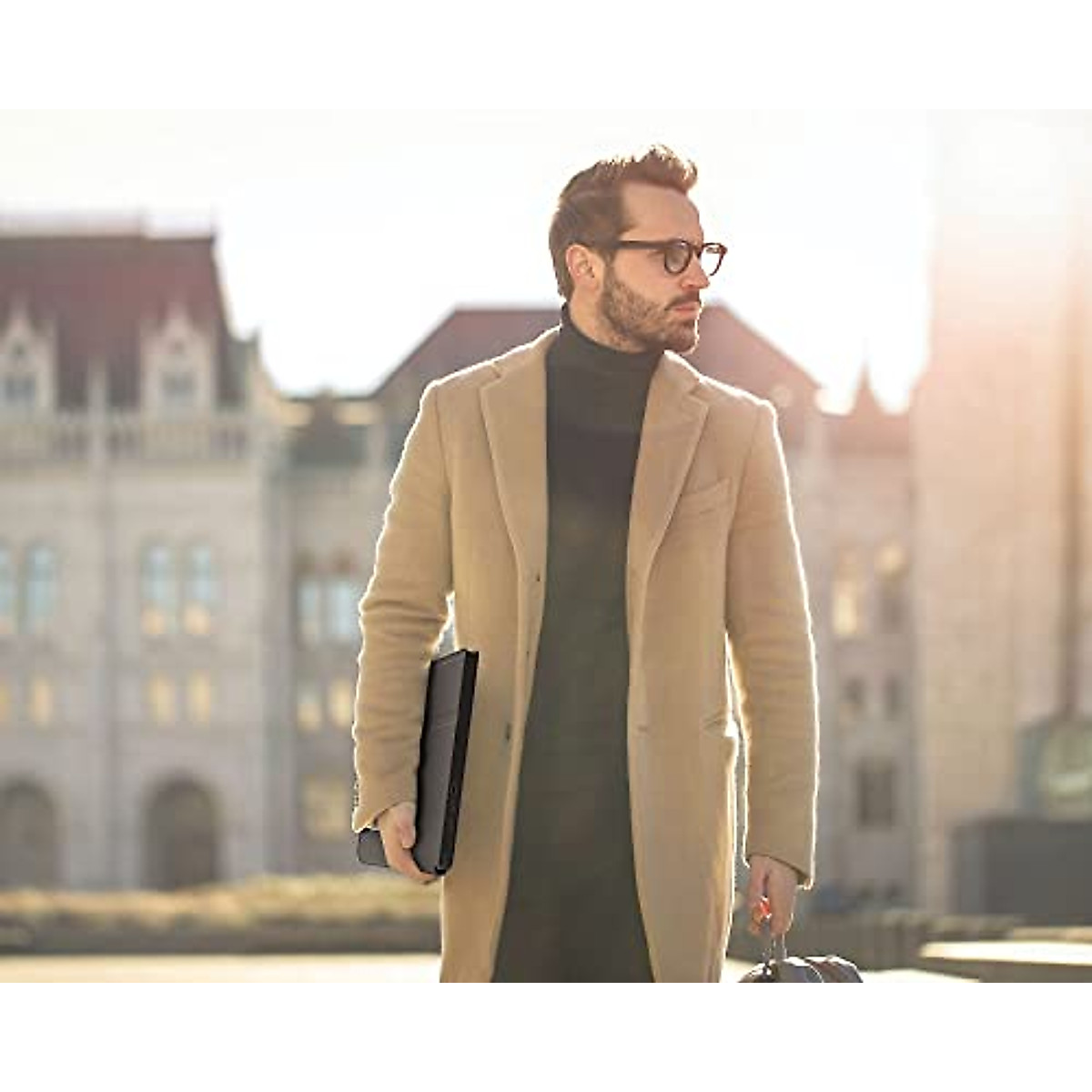 OUNSHLI Portable Monitor for Laptop 16.1 Inch Full HD 1080P Dual Computer Monitor USB C HDMI with Speakers, Flat Travel Monitor for MacBook Pro PS4 PS5 PC, Smart Cover&Screen Protector Included…