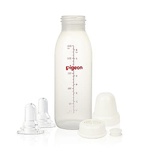 Pigeon Baby Cleft Palate Bottle with 2 Nipples, 8.11 Oz, Please Use It Under The Guidance of a Pediatrician