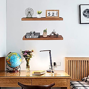 Floating Shelf ,Wall Shelf,Decor Wall Mounted Shelves ,Hanging Shelf Set for Bathroom Kitchen Living ,Kitchen,Room Bedroom Storage