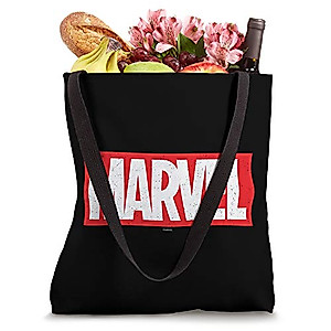Marvel Classic Red Brick Logo Tote Bag