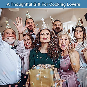 Hyoank Wok Pan, 12.5'' Flat Bottom Iron Woks, Woks and Stir Fry Pans with Lid, Carbon Steel Wok Suits for all Stoves