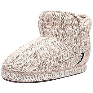 MUK LUKS Women's Leigh Slipper, Fairy Dust/Ivor, Medium