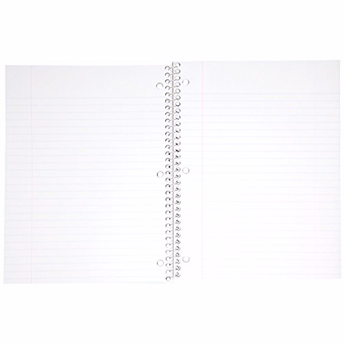 Mead Spiral Notebook, Wide Ruled, 1 Subject, 70 Sheets, 8 x 10.5 Inches, Assorted Colors (05510) Pack of 24
