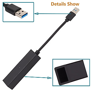 for Ps Vr Camera Adapter Connector for Ps5,Usb3.0 Male to Female PS4 VR to PS5 Converter