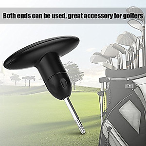 VGEBY1 Golf Wrench, Stainless Steel Golf Adjustment Torque Wrench Tool for Golf Club Driver Shaft Adapter Accessory