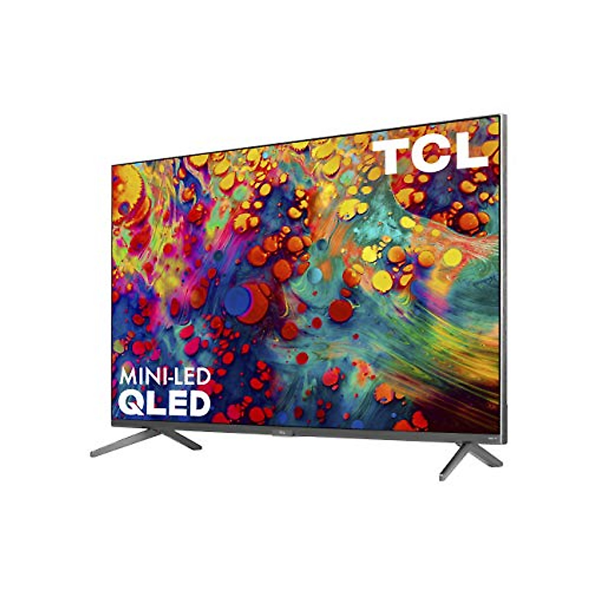 TCL 65-inch 6-Series 4K UHD Dolby Vision HDR QLED Roku Smart TV - 65R635, 2021 Model (Renewed)