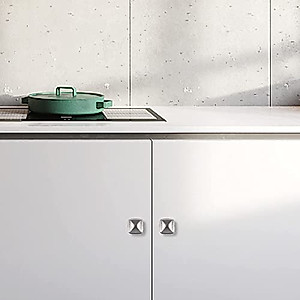 homdiy 30Pack Cabinet Knobs Brushed Nickel Knobs Drawer Knobs - LS8791SNB Kitchen Knobs Brushed Nickel Cabinet Door Knobs, 30 Pack Cabinet Door Knobs