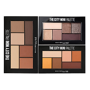 Maybelline New York The City Mini Eyeshadow Palette Makeup, Brooklyn Nudes, 0.14 oz.