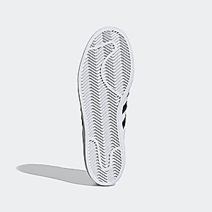 adidas Originals mens Superstar Sneaker, Core Black/White/Core Black, 9 US