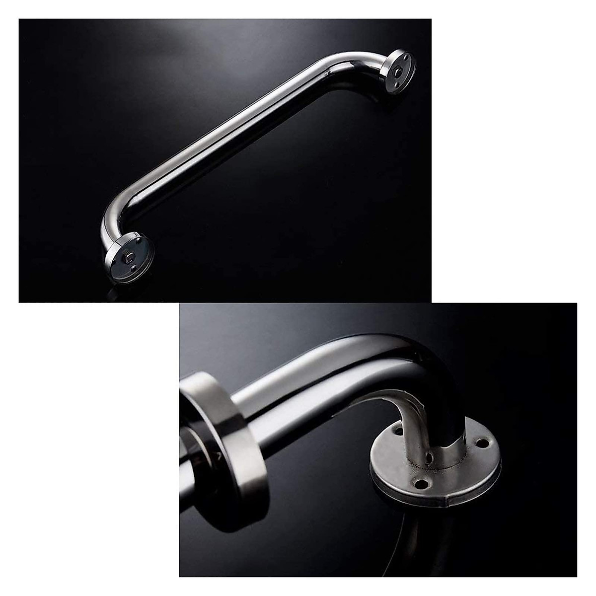 ALDEPO Grab Bars Stainless Steel Grab Bar, Grab Rails，Elderly Pregnant Women with Disabilities, Safety Non-Slip Barrier-Free Handrail, for Bathtub, Toilet, Kitchen