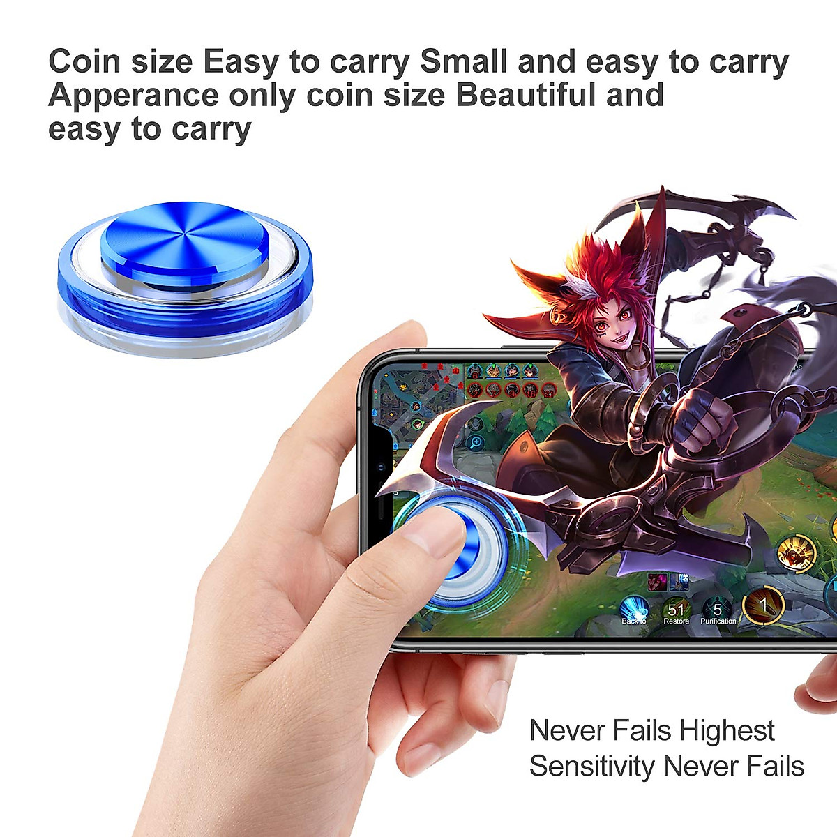 PEIPU Joystick for Mobile phone Gaming Controller Gift