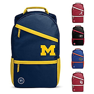 Simple Modern Officially Licensed Collegiate Backpack with Laptop Sleeve, Team Color, 20L