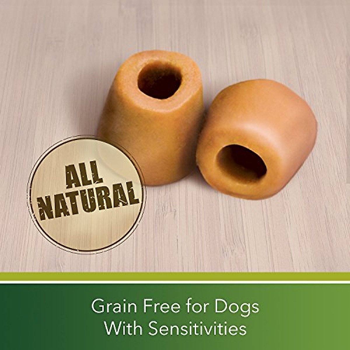 GREENIES PILL POCKETS Capsule Size Natural Dog Treats with Chicken Flavor, (6) 7.9 oz. Packs (180 Treats)