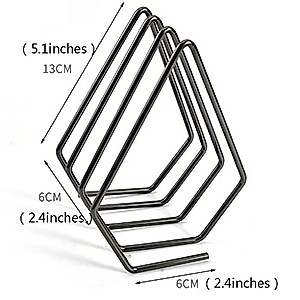 Storage Newspaper Baskets Magazine Rack Cone-Shaped Wrought Iron Bedroom Gold Stand Desktop Rack Living Room Black Book Rack (Color : Gold, Size : 6613cm)