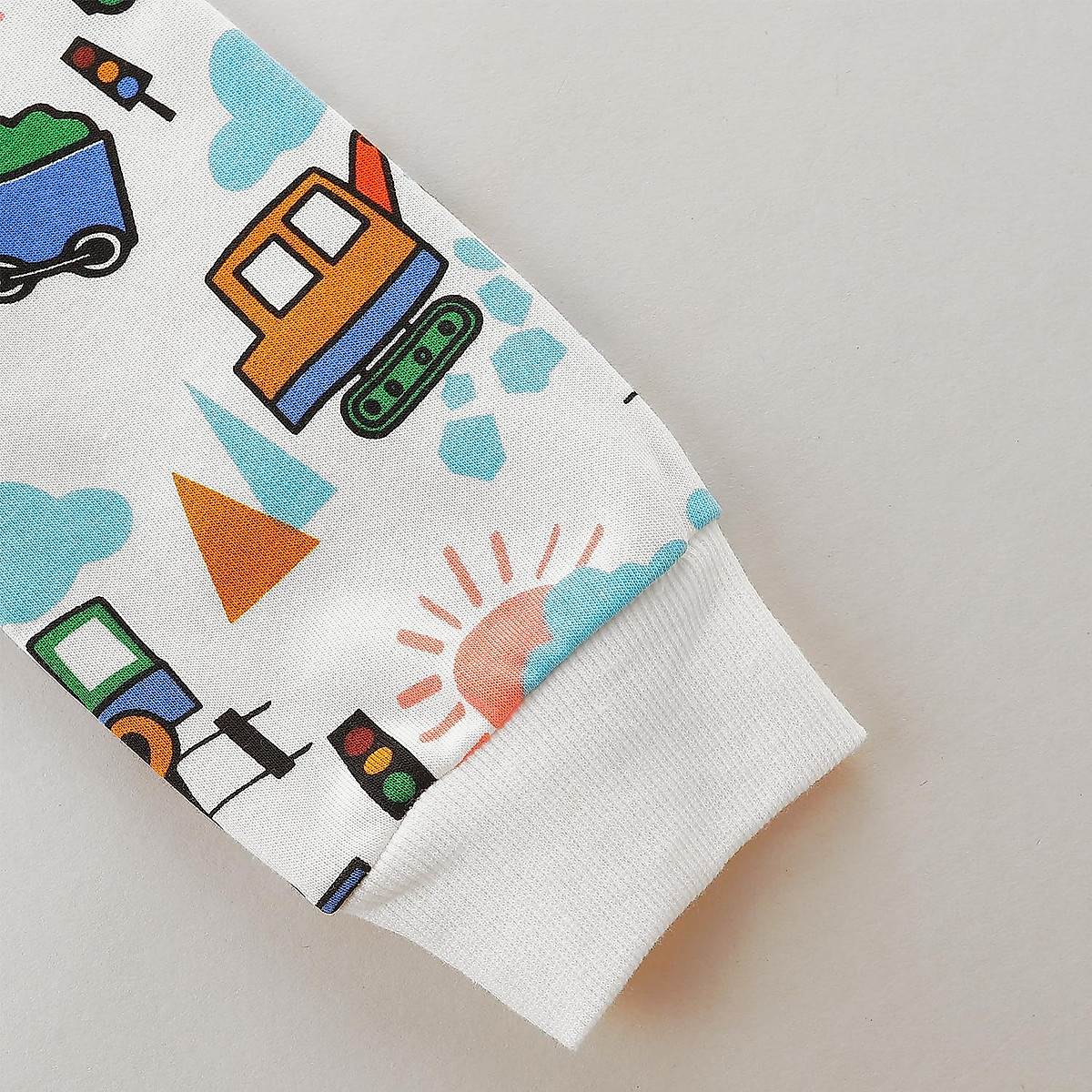 Bumeex Kids Toddler Boy Sweatshirt Hoodie Clothes Fall Winter Crewneck Long Sleeve Shirt Top Sweater Clothing Outfit White Train Boden 5t