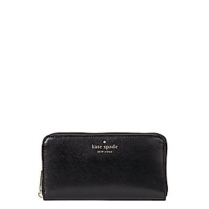 Kate Spade New York Staci Large Continental Leather Wallet Black