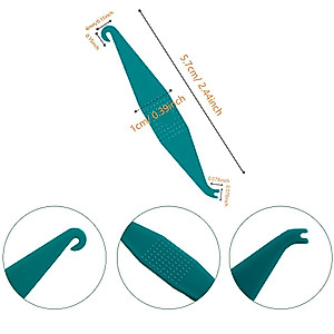 500 Pcs DentalSmile Amber Elastic Latex Braces 3/16 Orthodontics Rubber Bands Heavy 6.5oz Dental Latex Bands Dentist Great for Dreadlocks, Braids, Top Knots + 5 Free Placers