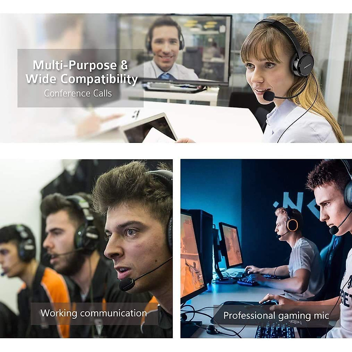 Turtle Beach Replacement Mic 3.5mm Detachable Gaming Microphone Boom for PDP Afterglow AG6 Ear Force Turtle Beach Xbox One Stealth 400 420x 450 500p 520 Recon 50x 50p 50 60p