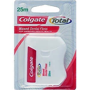 Colgate Waxed Dental Floss, 25m