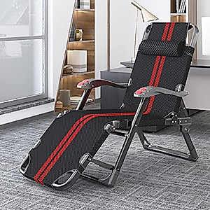 ABaippj Zero Gravity Sunlounger Garden Reclining Chair Foldable Relaxing Recliner, Adjustable Headrest for Beach Patio Camping Poolside BBQ