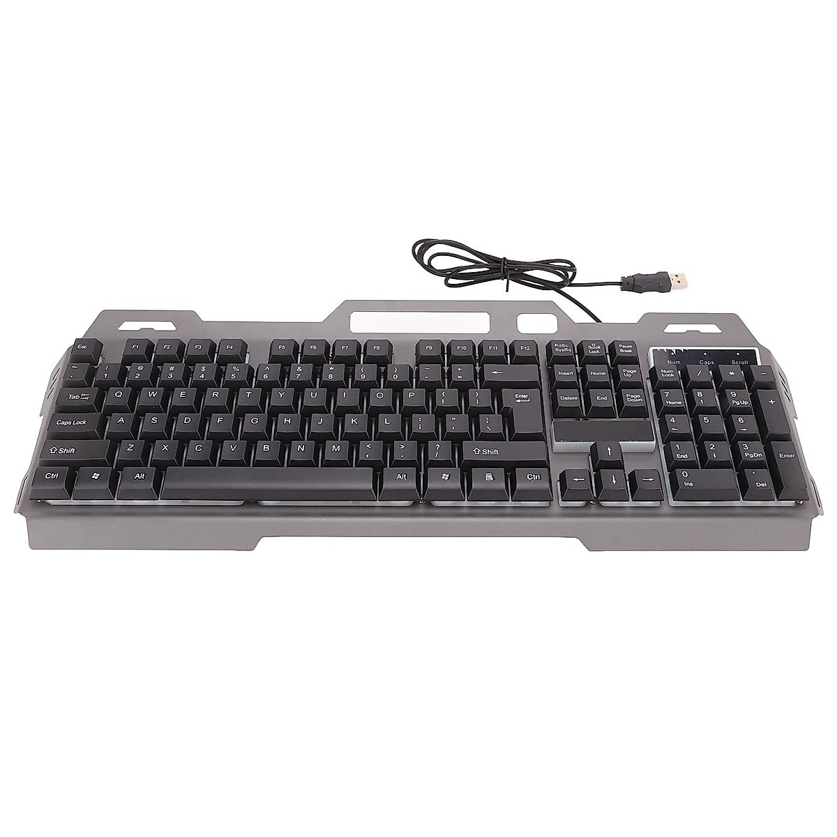 Acogedor Gaming Keyboard and Mouse Combo, Colorful RGB Lighting 104 Keys USB Wired Mechanical Feeling Keyboard Wired Gaming Mice for 7 8 10