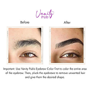 Vanity Pub Eyebrow Color Kit Dark Brown