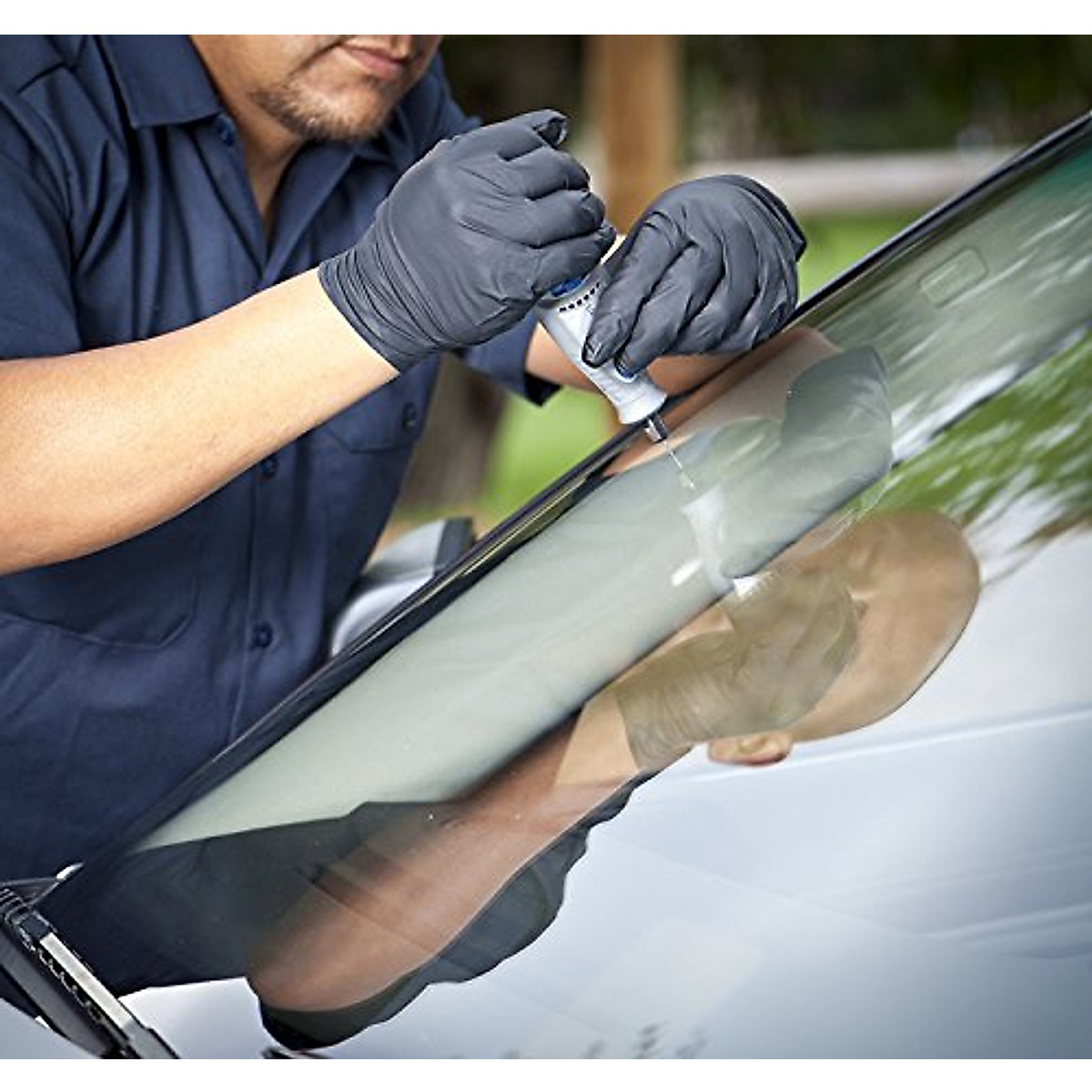 Adenna Shadow Black Nitrile Powder Free Exam Gloves (100 Box)