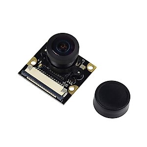 RPi Camera (G) for Raspberry Pi Model B B+ A+ 4 3 2 1 Camera Module OV5647 Sensor Fisheye Lens Wider Field of View 1080p @XYGStudy
