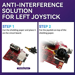2 Pieces Controller Joystick Replacement for ROG Ally,Hall Effect Joystick Analog Thumb Stick Grips Game Handheld Repair Accessories Kit