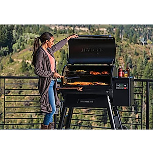 Traeger Grills Ironwood 885 Wood Pellet Grill and Smoker with WIFI Smart Home Technology, Black
