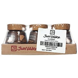 Juan Valdez Freeze Dried Instant Colombian Coffee, 3.5 oz Jar, Advanced Freeze-Drying Technique to Preserve Flavor and Aroma, 100% Colombian Coffee, Kosher, Pack of 1