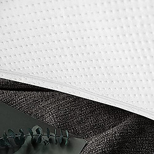 Peace nest White Memory Foam Bed Pillow with Pillowcase Single Pack, Hotel Collection Cooling Pillows for Sleeping Standard/Queen Size, 20x28 Inches