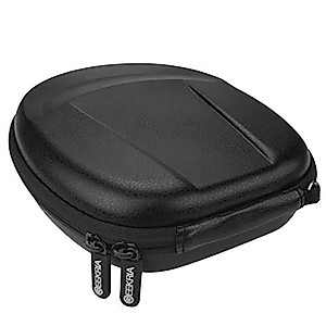 Geekria Shield Headphones Case Compatible with Grado SR325e, SR80, SR80e, SR80i, SR60, SR60i, SR60e, RS2, RS1 Case, Replacement Hard Shell Travel Carrying Bag with Cable Storage (Black)