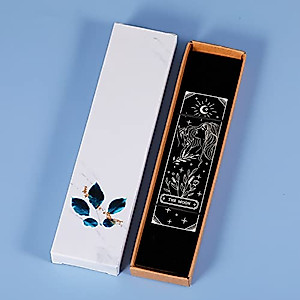 Christmas Gifts for Women Men Stocking Stuffers Tarot The Moon Bookmark Book Lovers Birthday Gifts for Bookmarks for Friend Bookish Female Gifts for Kids Teenage Girls Mom Daughter Her Gift