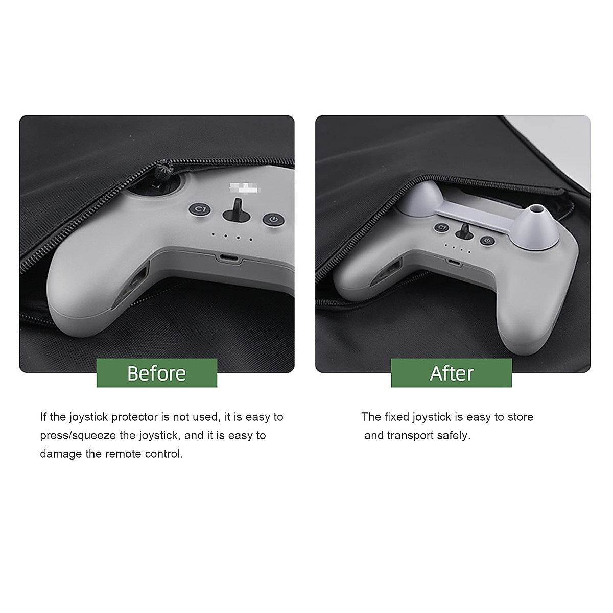 01 Joystick Protector, Easy to Install and Remove Rocker Protector Cover Drone Joystick for Protective Effects for FPV Remote Control