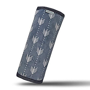 Seat Belt Covers for Kids, 2 in 1 Car Seat Strap Covers & Auto Seatbelt Pillow for Kids nap, Car Travel Pillow & Strap Pads Cushion for headrest, Neck/Shoulder Support, fit Child, Adult, Grey;